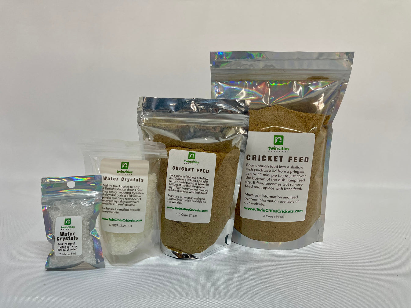 Feed And Water Crystals Bundle – Twin Cities Crickets